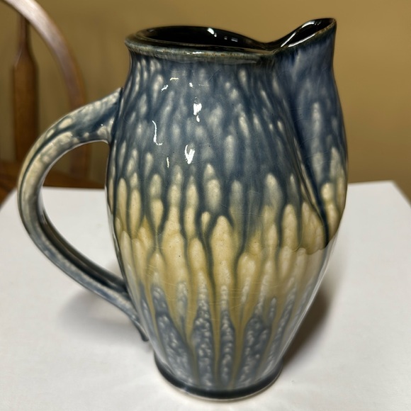 Frank Stofan Pottery | Art | Frank Stofan Trees Wood Ash Blue Drip ...